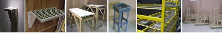 Fiberglass Shelves and Racks | Ultra Fiberglass Systems